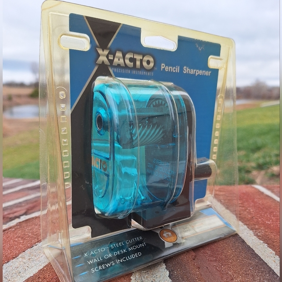 x-acto | Office | Vtg New In Box Xacto Mountable Pencil Sharpener ...